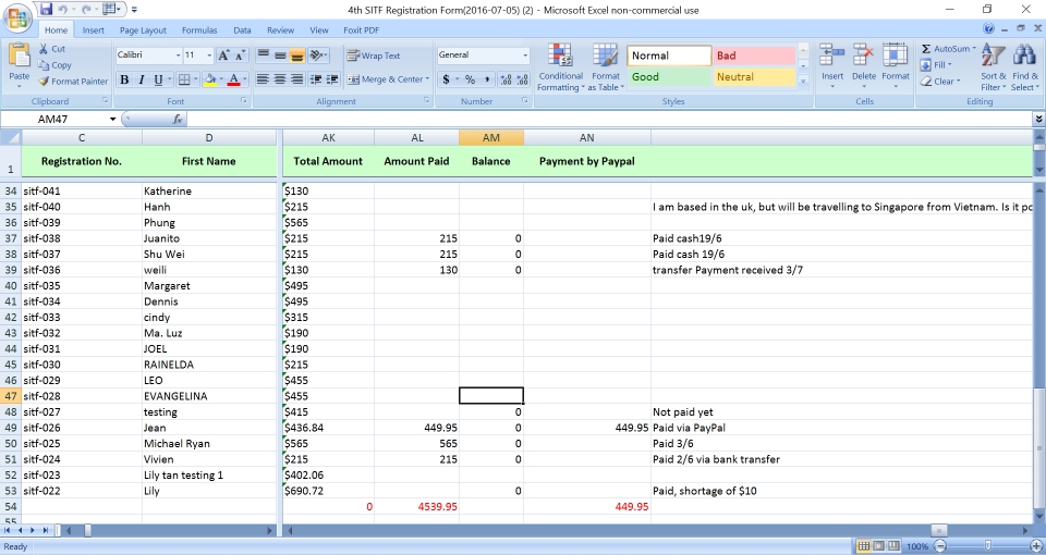 How To Add The Total Amount Values Which Can Be Captured On The Excel Spreadsheet